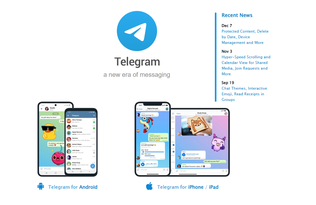 טלגרם ווב - מגזין טכנולוגיה וגאדג'טים